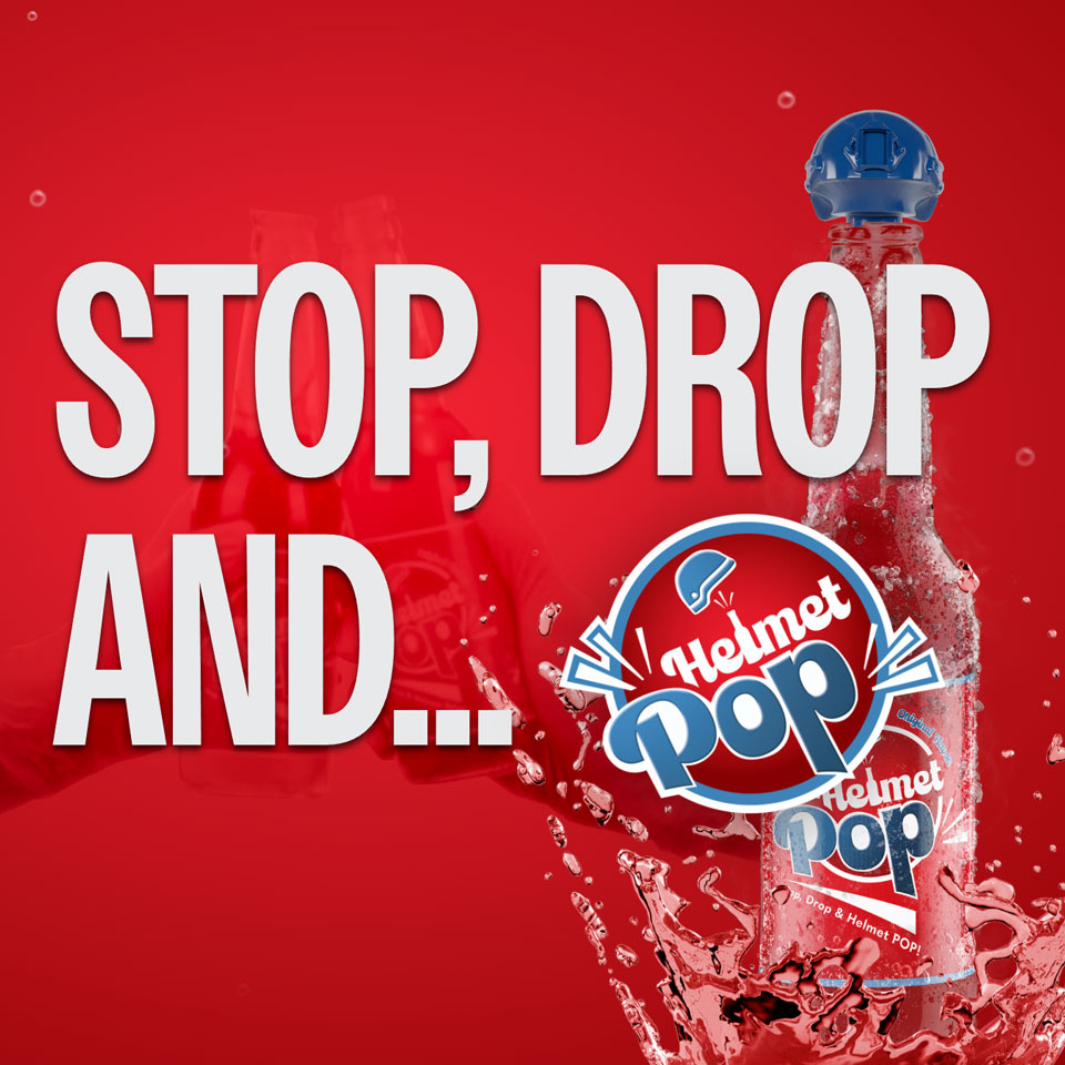 Helmet Pop! - The SlamTen Drinks Company